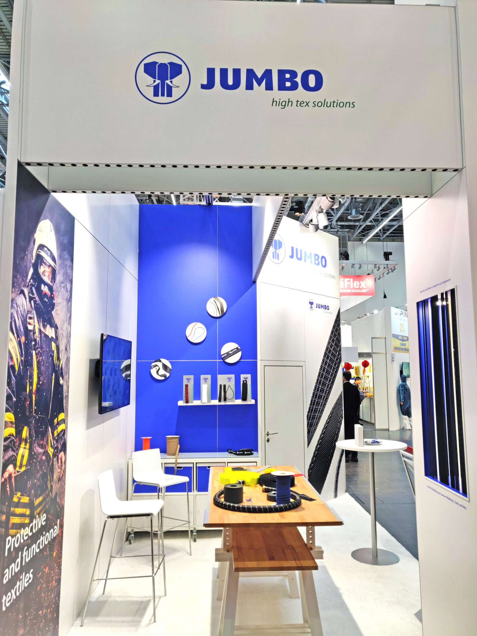 Gelungene Premiere auf der A+A! - JUMBO-Textil