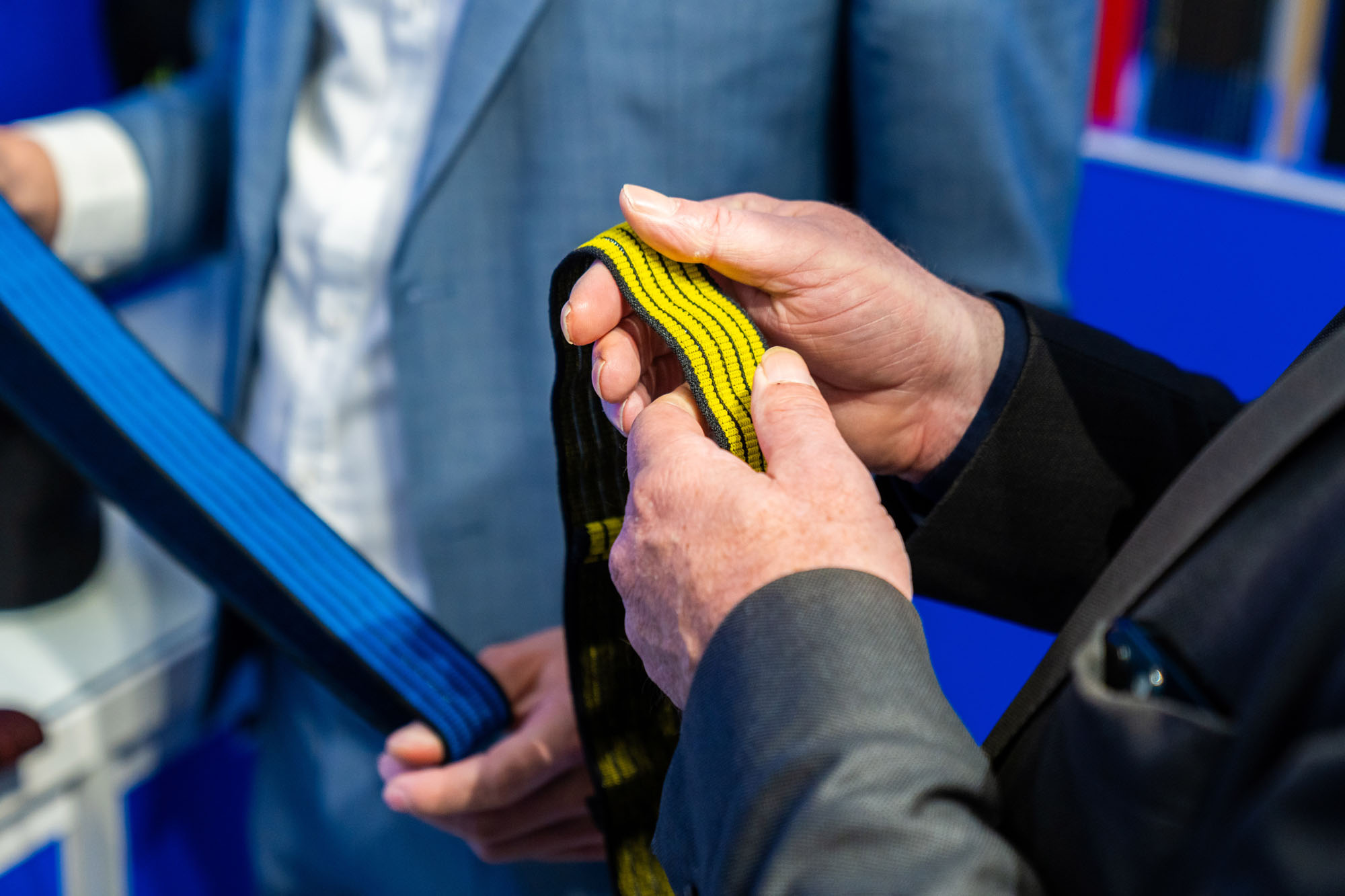 Focus application! – Exciting exchange at techtextil 2024 - JUMBO-Textil